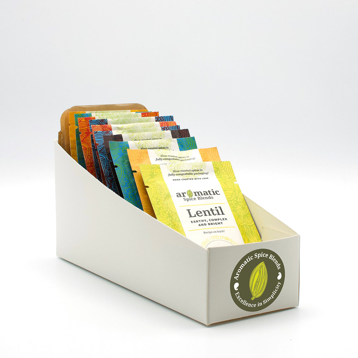Spice Packet Storage Box – Aromatic Spice Blends