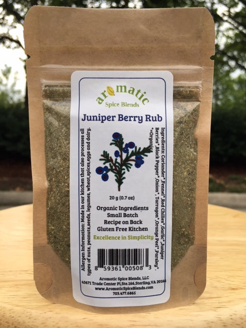 Hand-crafted Juniper Berry Rub Seasoning – Aromatic Spice Blends