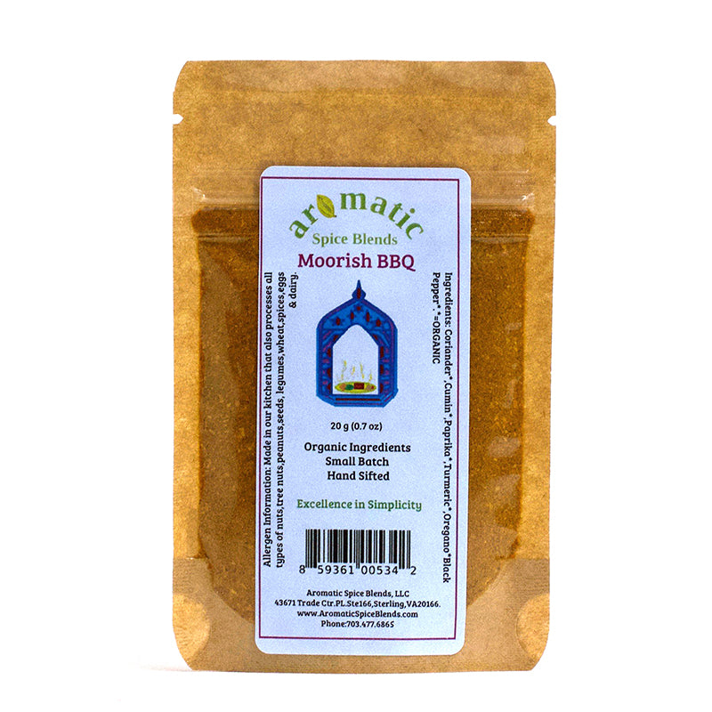 Organic Moorish BBQ Spice Blend Seasoning – Aromatic Spice Blends
